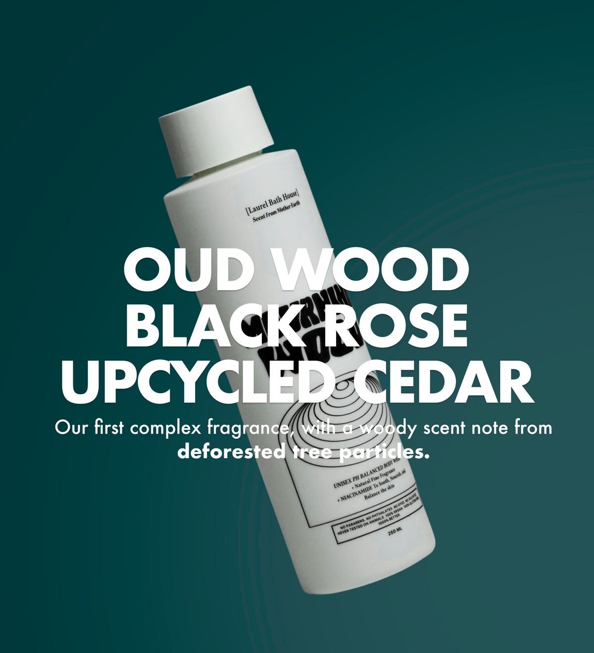 Mourning Wood: Luxe Unisex Natural Body Wash – Laurel Bath House