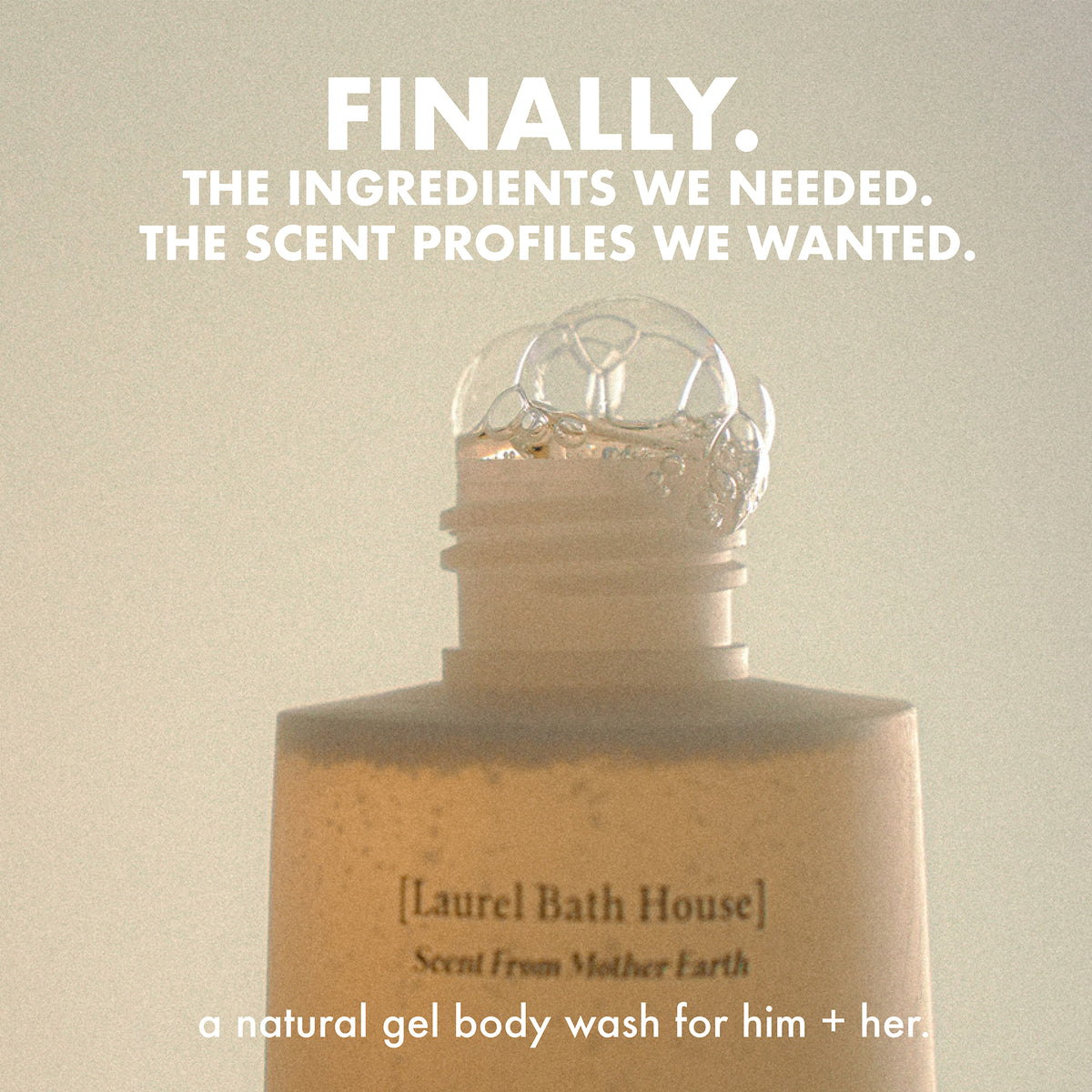 Cuffed: Luxe Unisex Natural Body Wash | Laurel Bath House